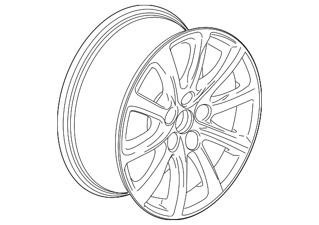 2019-2023 Cadillac XT4 Wheel, Alloy 23370184 | Shop Matick Buick GMC