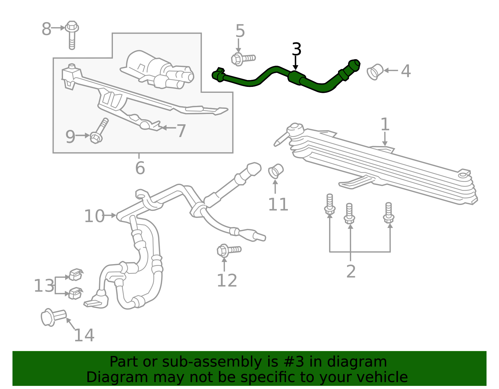Inlet Tube | FR3Z-4C159-A | Walls' Ford Parts