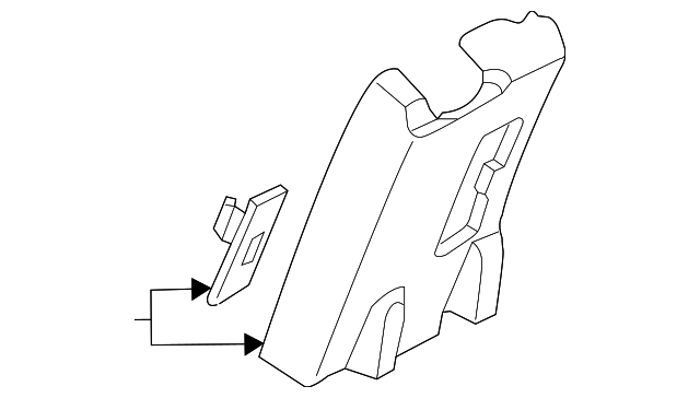 2021-2025 Ford Window Molding FL3Z-1825504-AG | OEM Parts Online