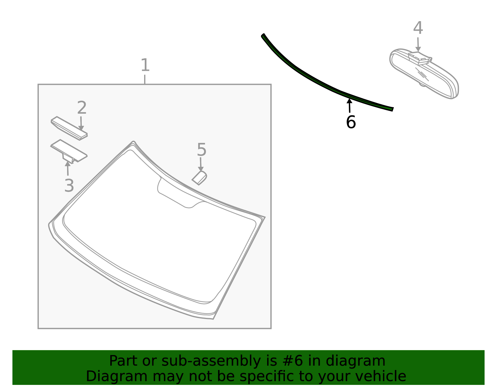 2010-2013 Kia Soul Reveal Molding 86131-2K000 | TascaParts.com