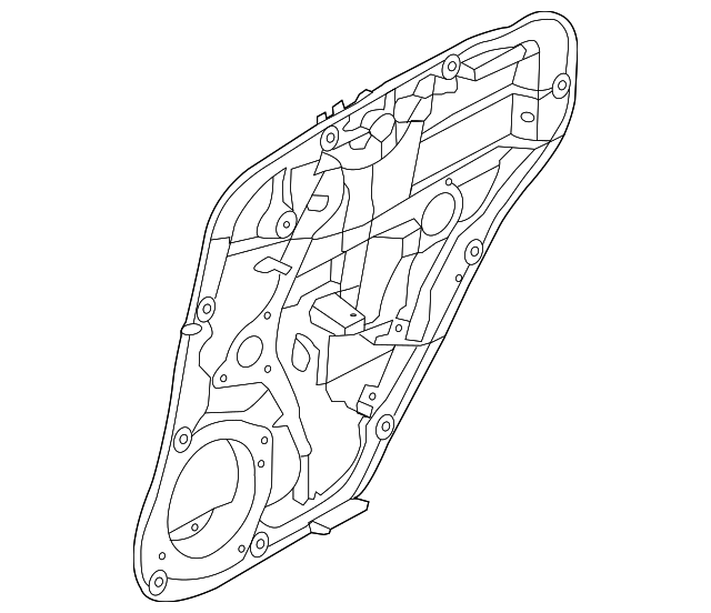 2014-2019 Kia Regulator Module - Driver's Side (LH) 83471-B2000 ...