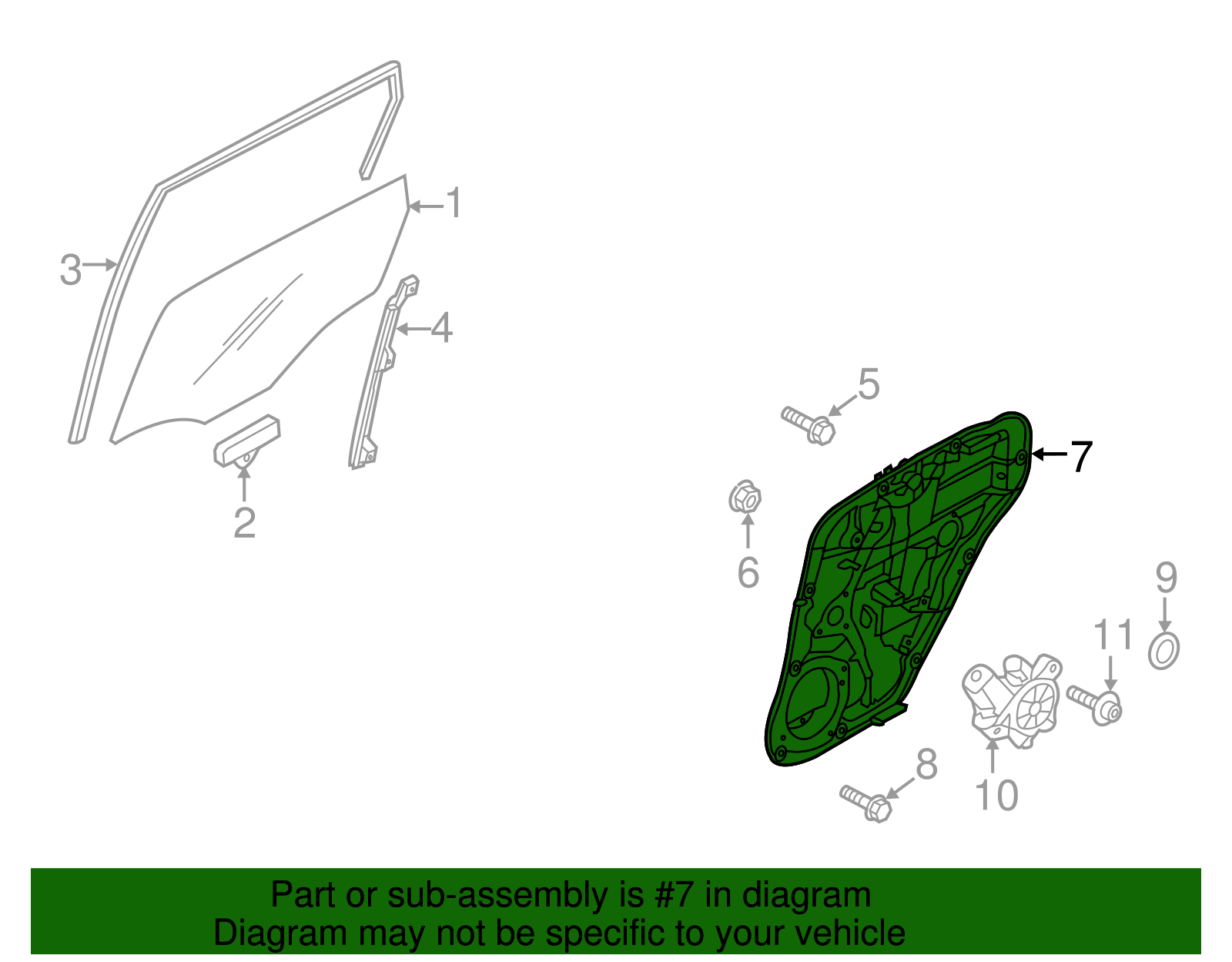 83471-B2000 - Regulator Module 2014-2019 Kia | Kia.Parts Store