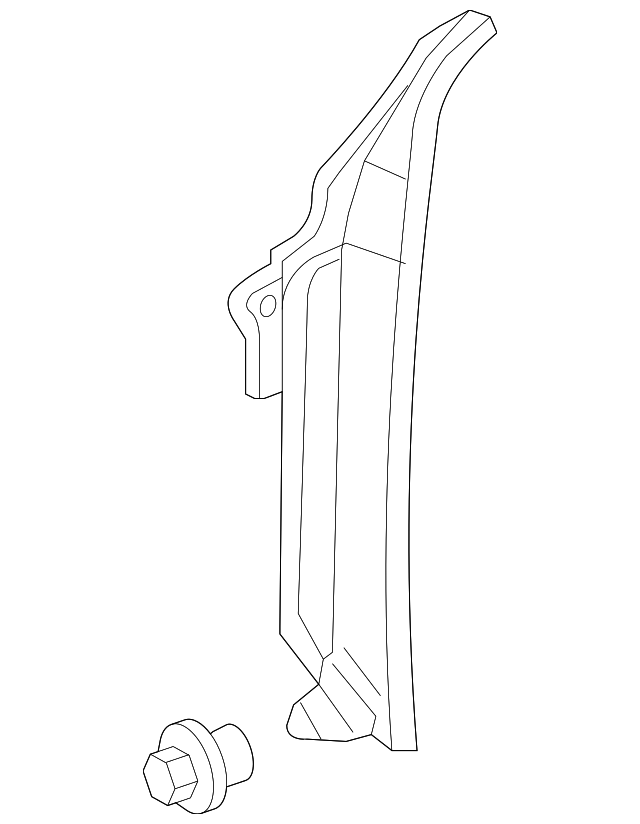 74105-SDN-A00 - 2003-2007 Honda Accord - Enclosure R Front Fender ...