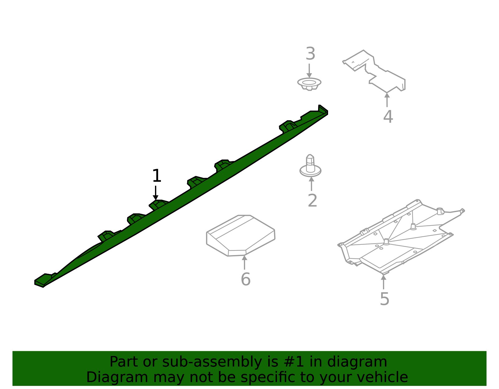 2020-2025 Nissan Sentra Rocker Molding 76851-6LX0H | TascaParts.com