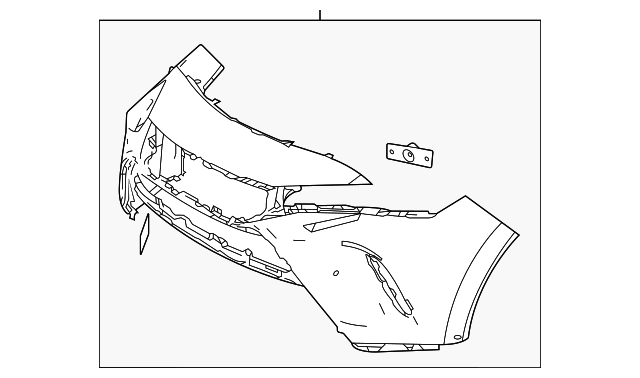 Genuine OEM Toyota Bumper Covers | Toyota Parts Center