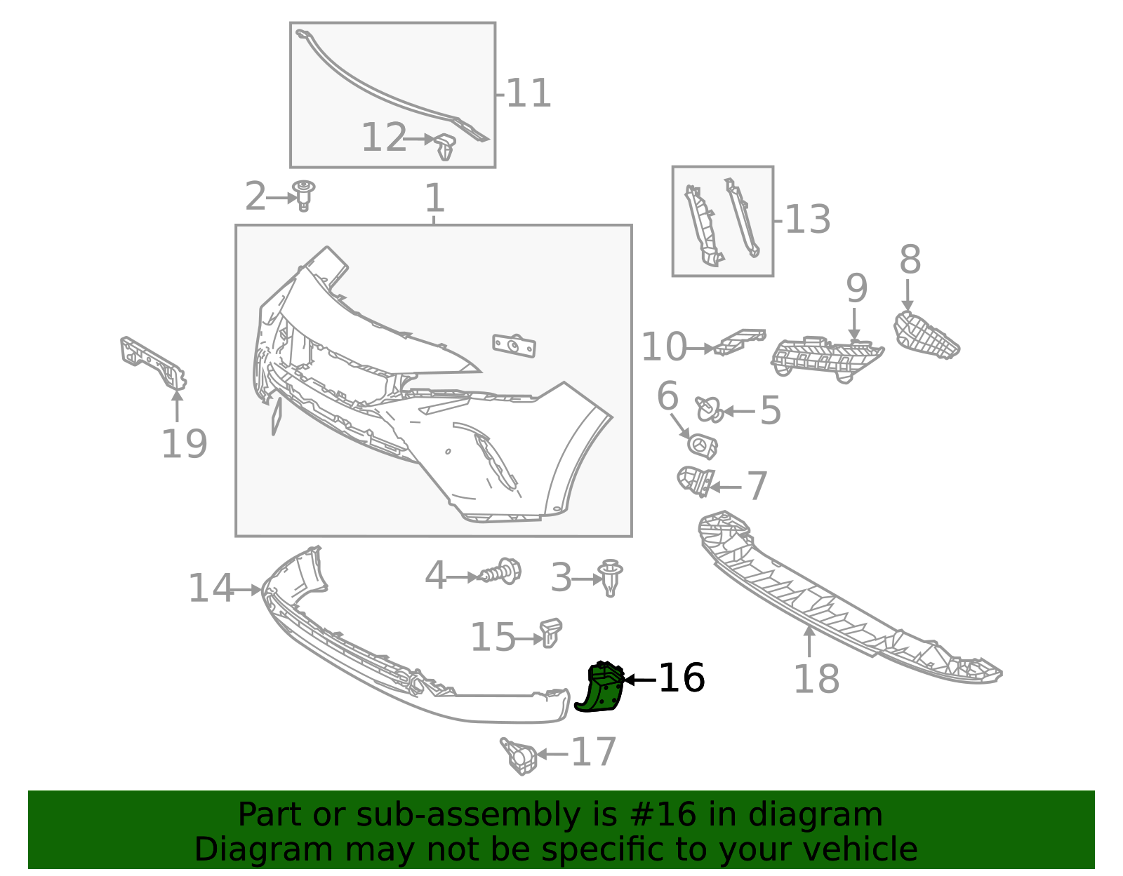 2021-2024 Toyota Venza 2021-2024 Toyota Venza - Pad 52414-48010 ...