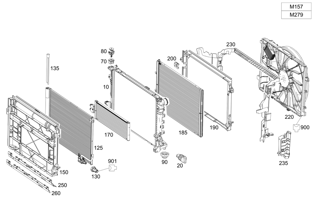 212-906-10-02 - Blower 2005-2020 Mercedes-Benz | MB Parts Source