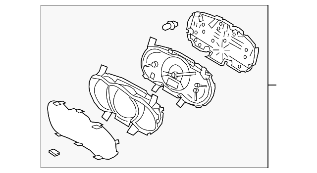 2014-2015 Kia Sorento | Cluster Assembly | 94004-1U010 | Kia Auto Parts