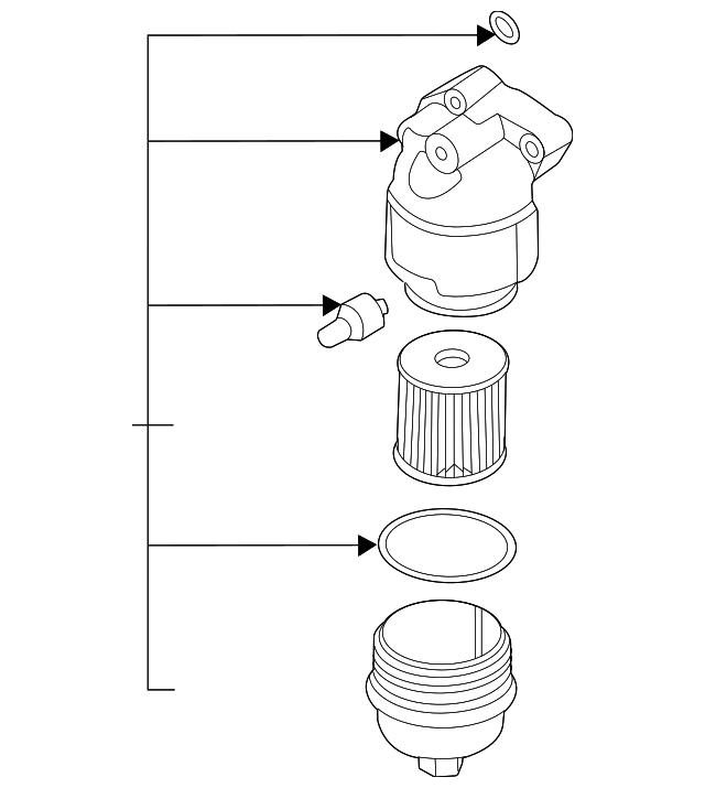 26300-2M000 - 2020-2024 Hyundai - Oil Filter Housing | Hyundai Parts ...