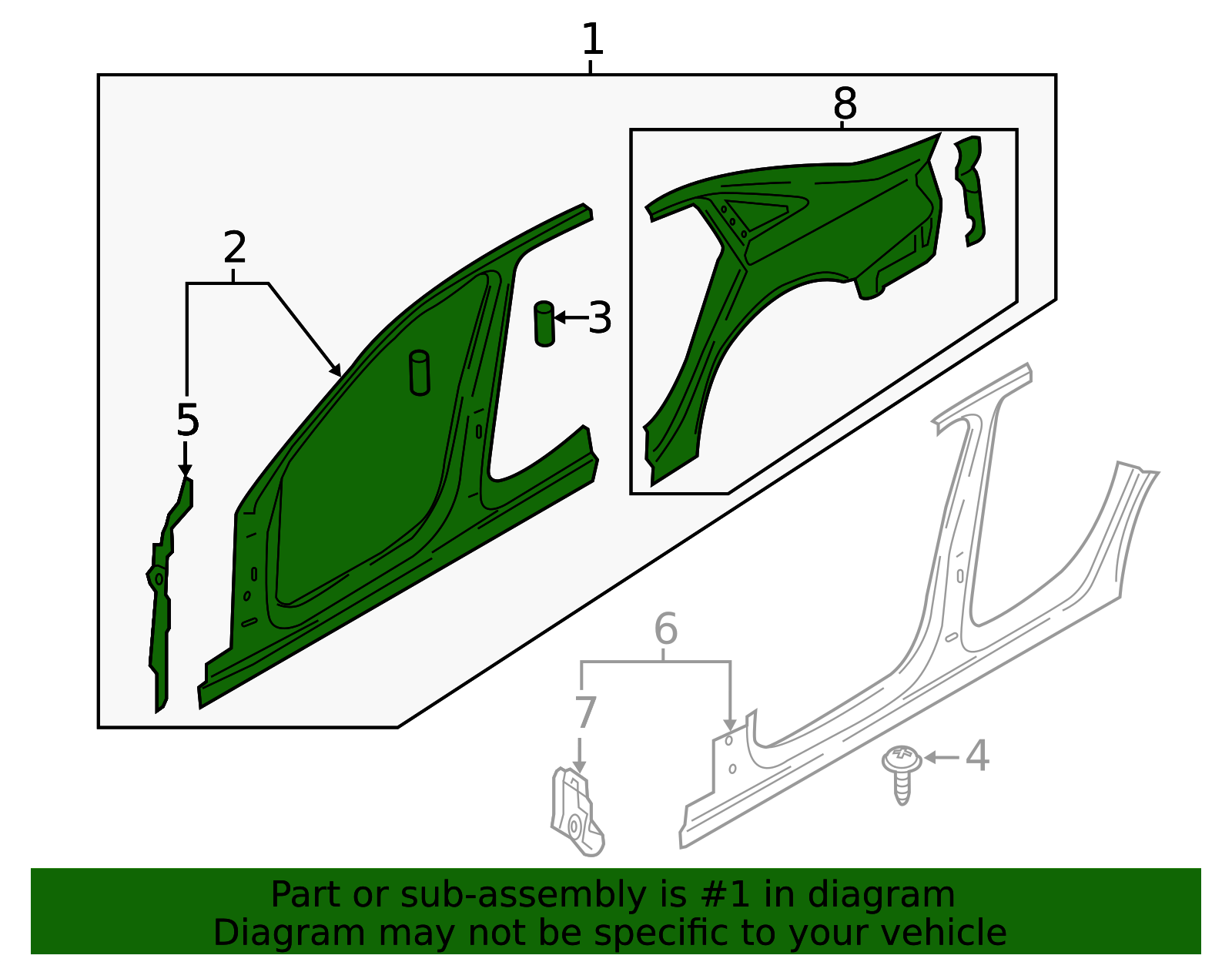 Uniside - Complete OEM Side Body Assembly | AutoNation Parts