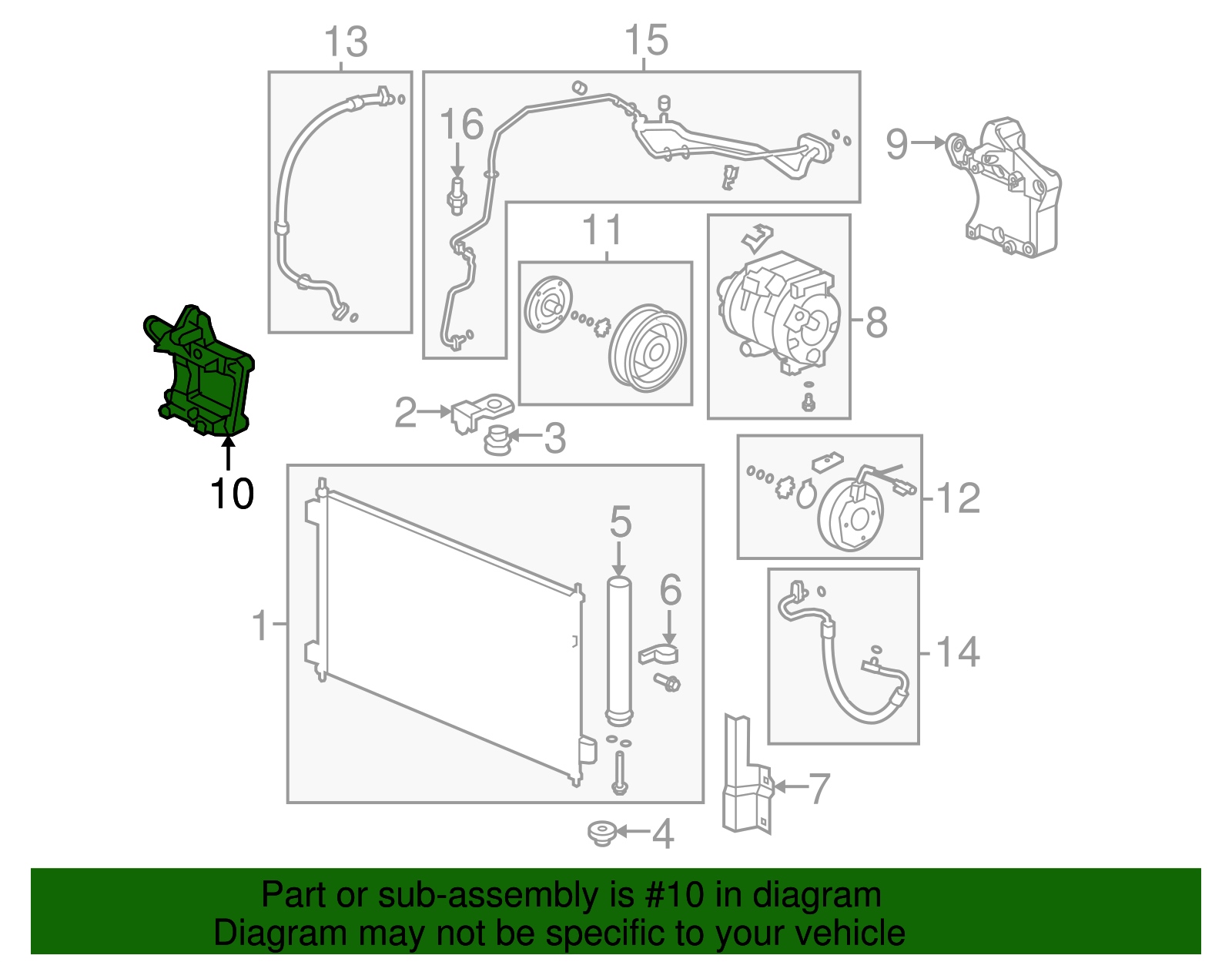38930-R70-A01 - Bracket 2008-2010 Honda | Honda Parts Online