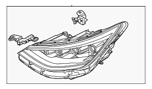 2020-2023 Hyundai Sonata Headlamp Assembly 92102-L5200 | OEM Parts Online