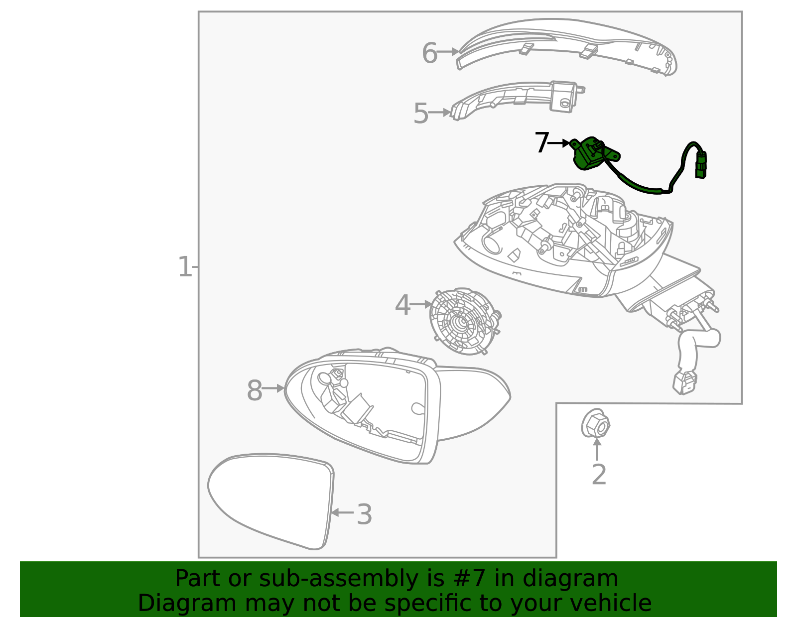 2020-2023 Hyundai Sonata Side Camera 99230-L0000 | QuirkParts