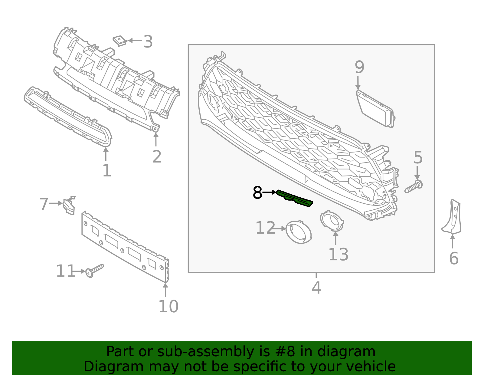 2020-2022 Kia Soul Grille Emblem 86315-K0500 | Kia OEM Parts Outlet