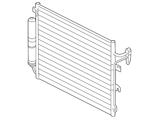 LR018404 - Condenser Assembly - 2005-2009 Land Rover LR3 | Land Rover ...