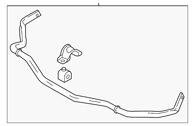 2015-2022 Ford Mustang | Stabilizer Bar | FR3Z-5482-J | Walls' Ford Parts