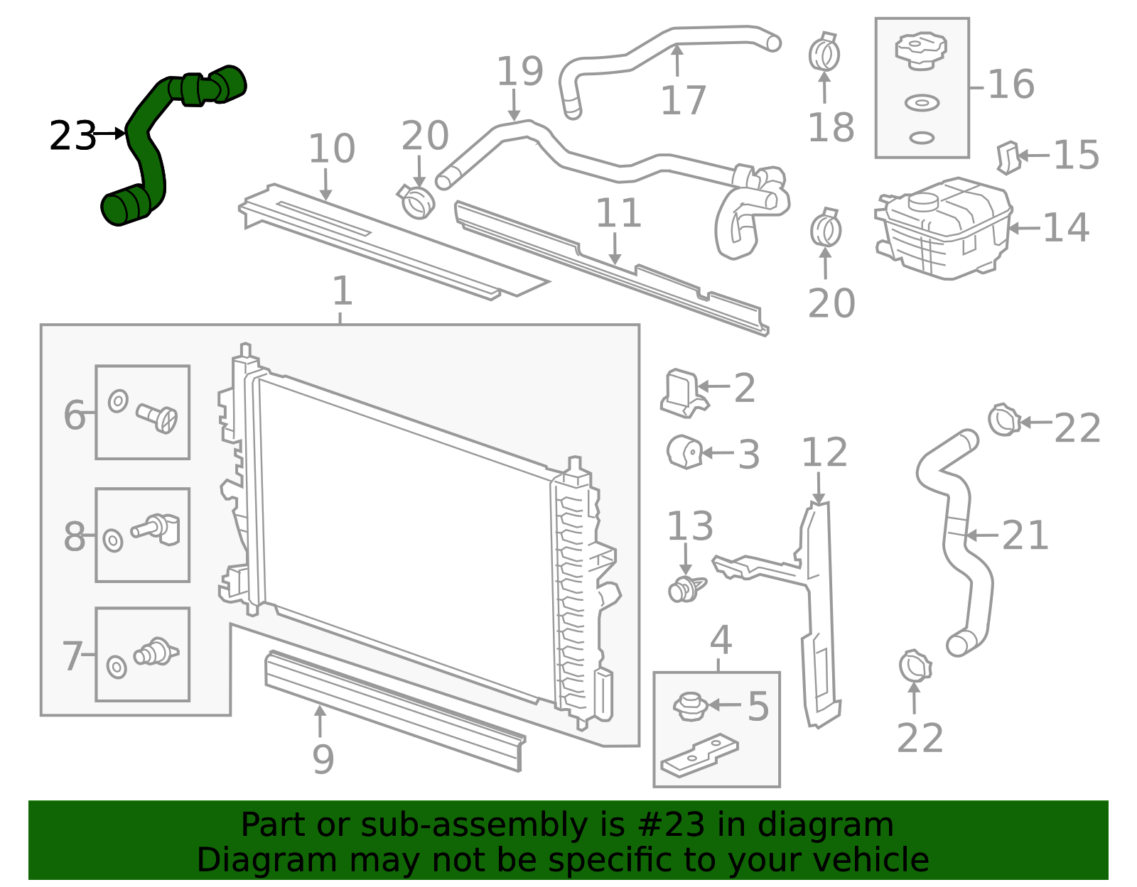 Buy Genuine GM Auto Parts - Hose (Part # 95319095) | GM Parts Store
