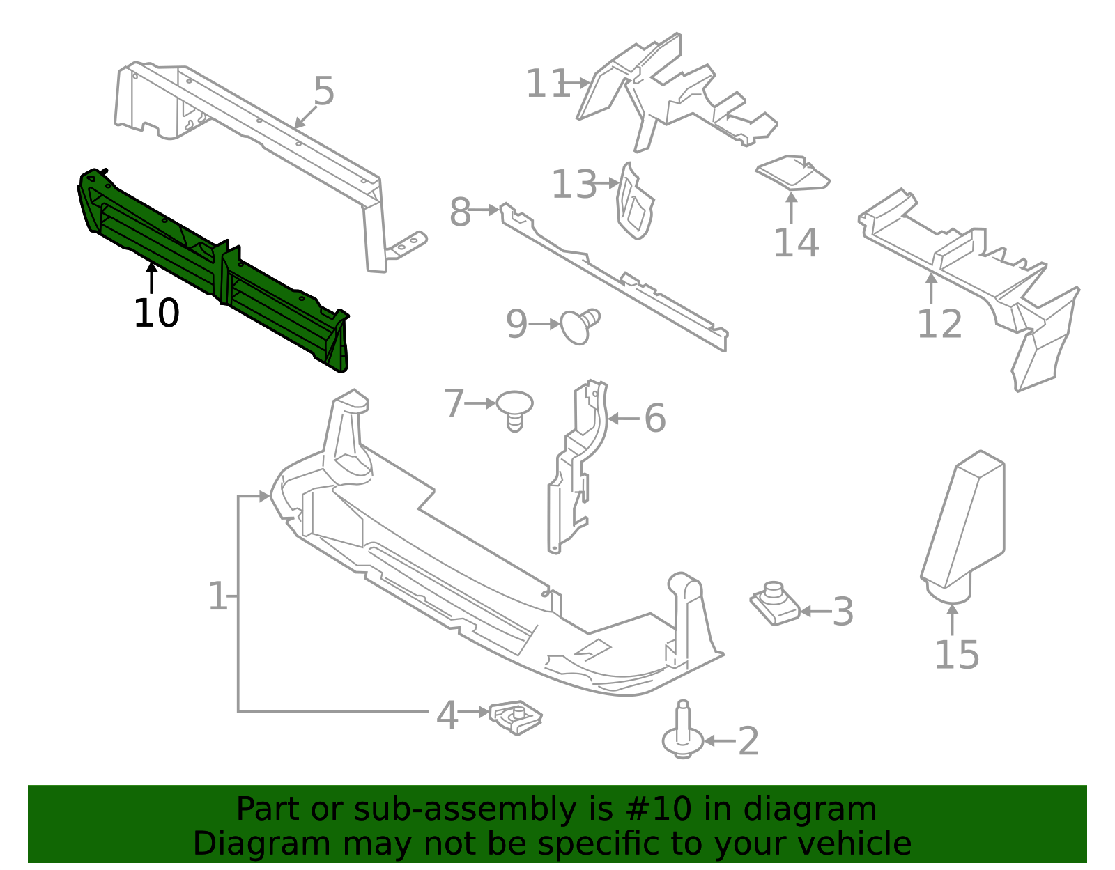 LK4Z-8475-F - Shutter Assembly Radiator Control 2020-2024 Ford | Big 3 ...