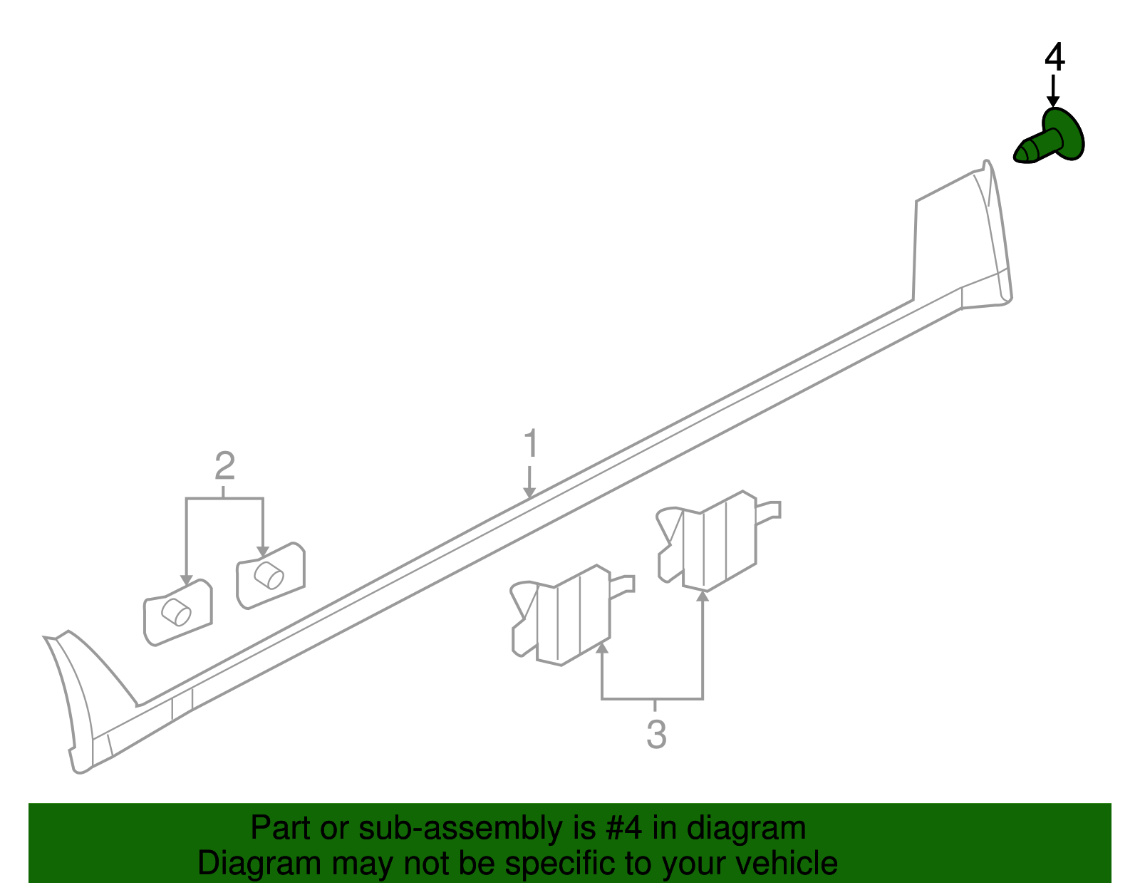 15149708 - Flare Retainer 1999-2010 GM | GM Wholesale Direct