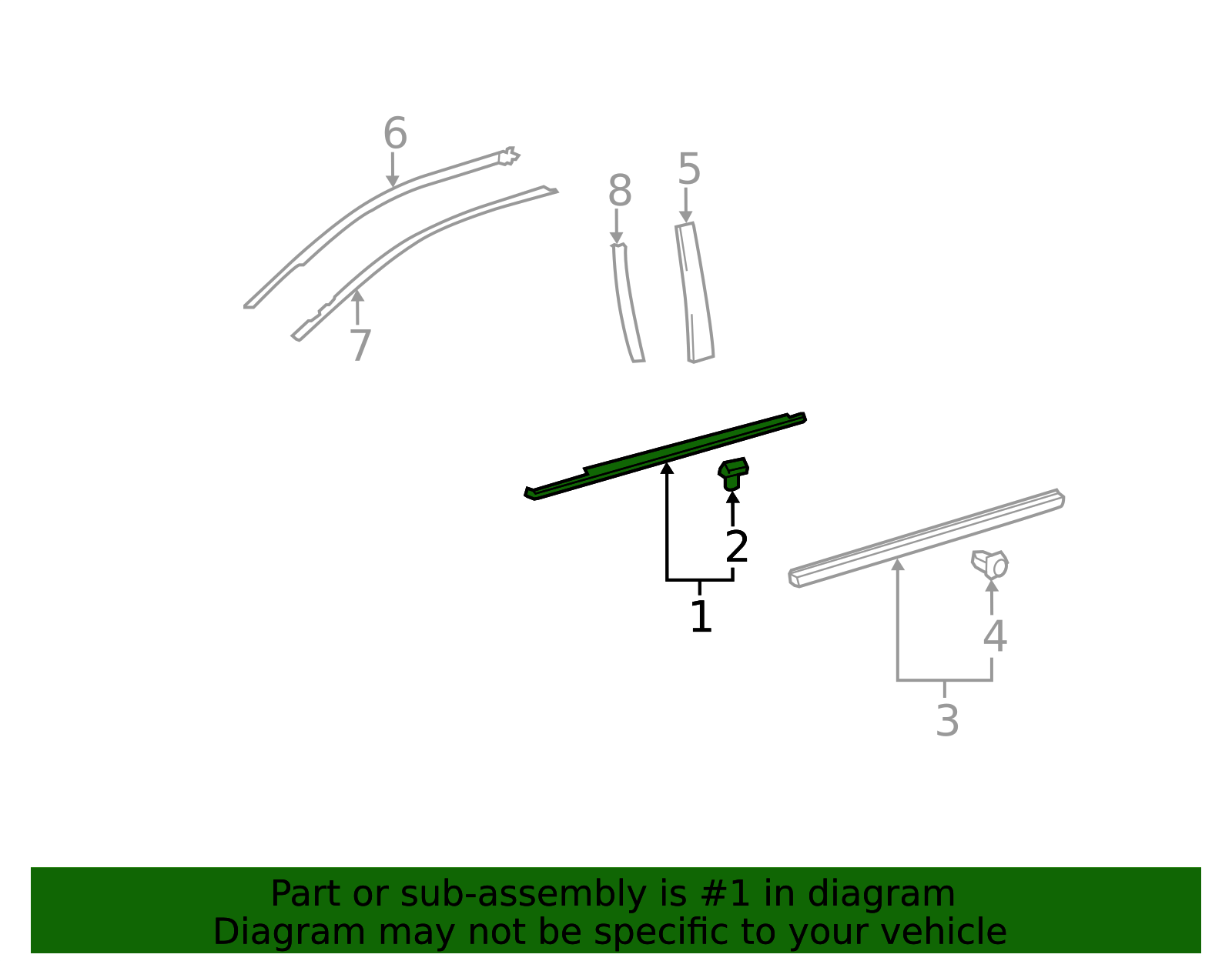 Door Belt Molding - OEM Water Seal & Trim Finish | AutoNation Parts