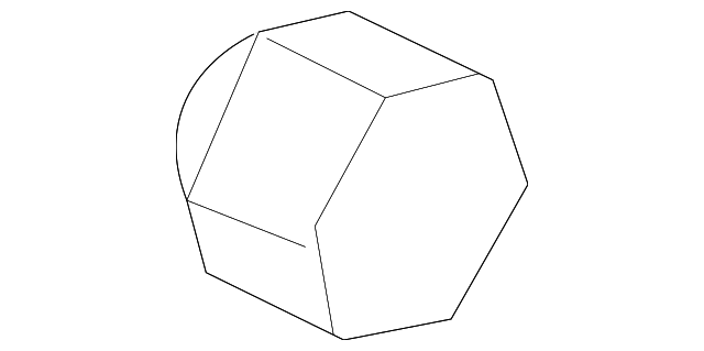 SU003-10733 - Wheel Nut - 2013-2025 Toyota | OEM Genuine Toyota Parts