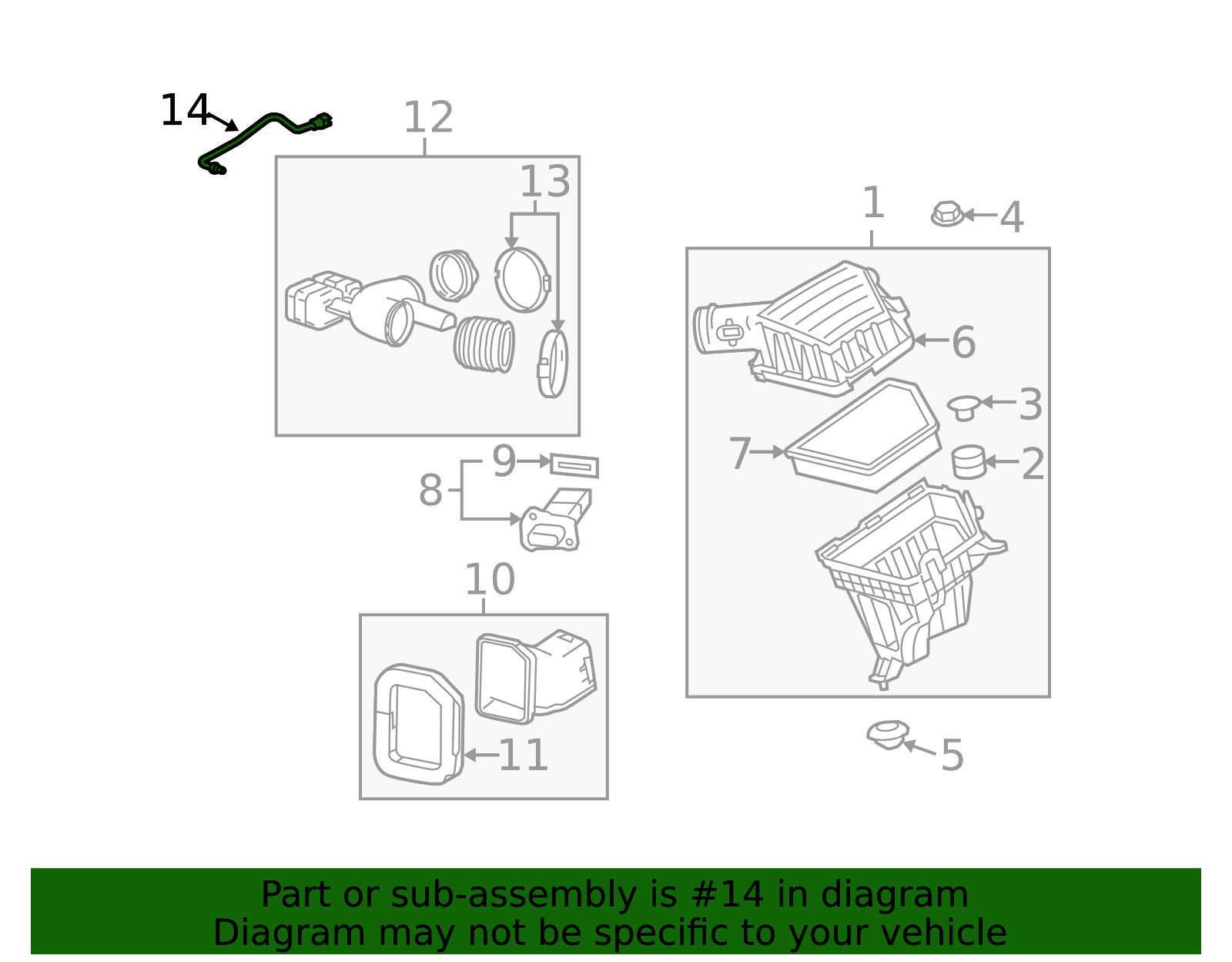 92068690 - 2010-2015 Chevrolet Camaro - Positive Crankcase Ventilation ...