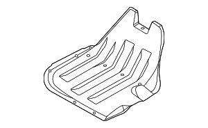 Hyundai - 86676-L0000 - Under Cover - 2020-2022 Hyundai Sonata | OEM ...