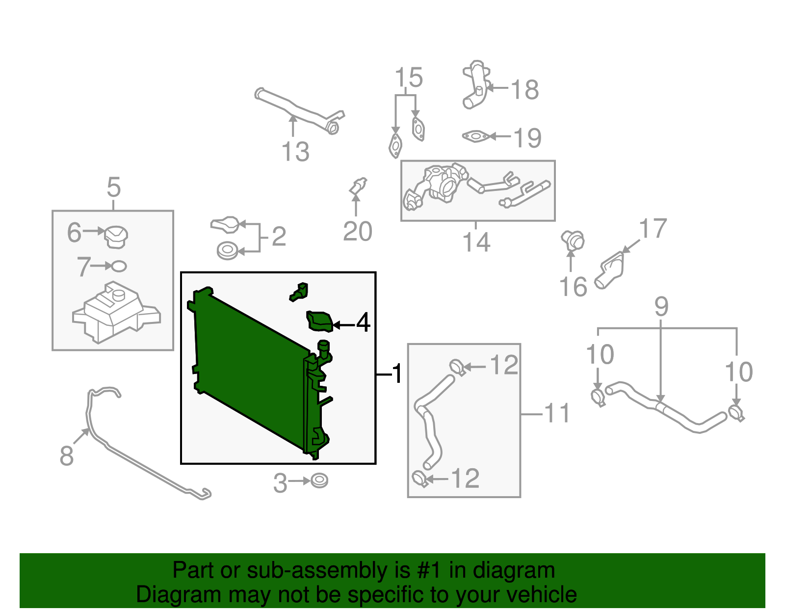2006-2010 Kia Optima Radiator Assembly 25310-3L290 | TascaParts.com