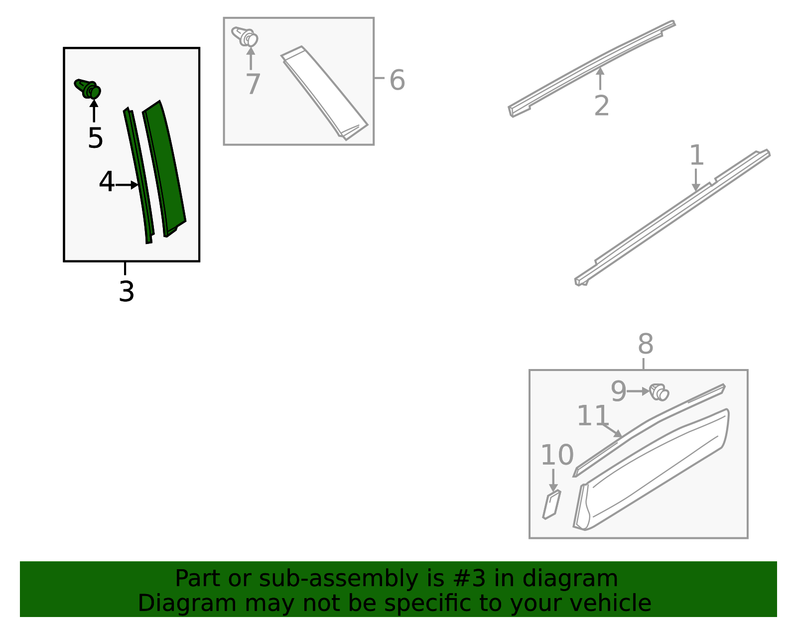 KD53-50-M40F - Front Molding 2013-2016 Mazda CX-5 | MazdaParts.US Store