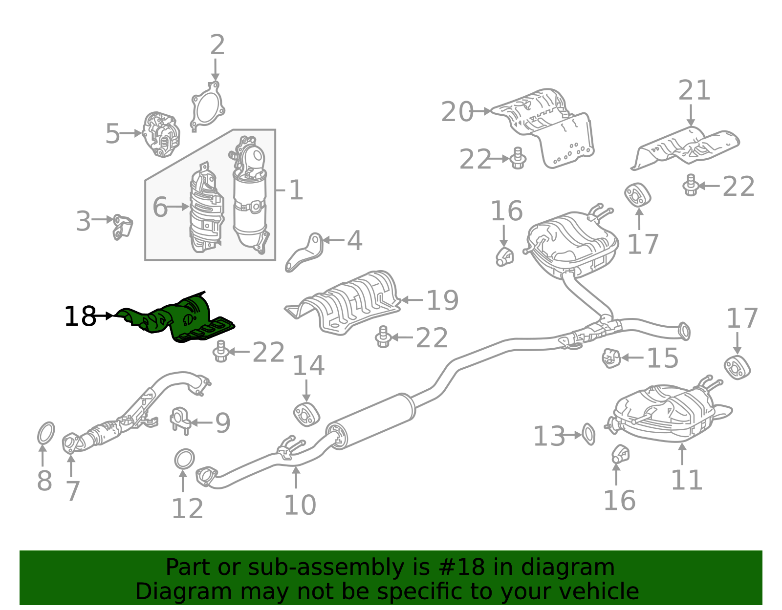 74600-TVA-A00 - Plate Assembly A Floor Heat Baffle - 2018-2020 Honda ...