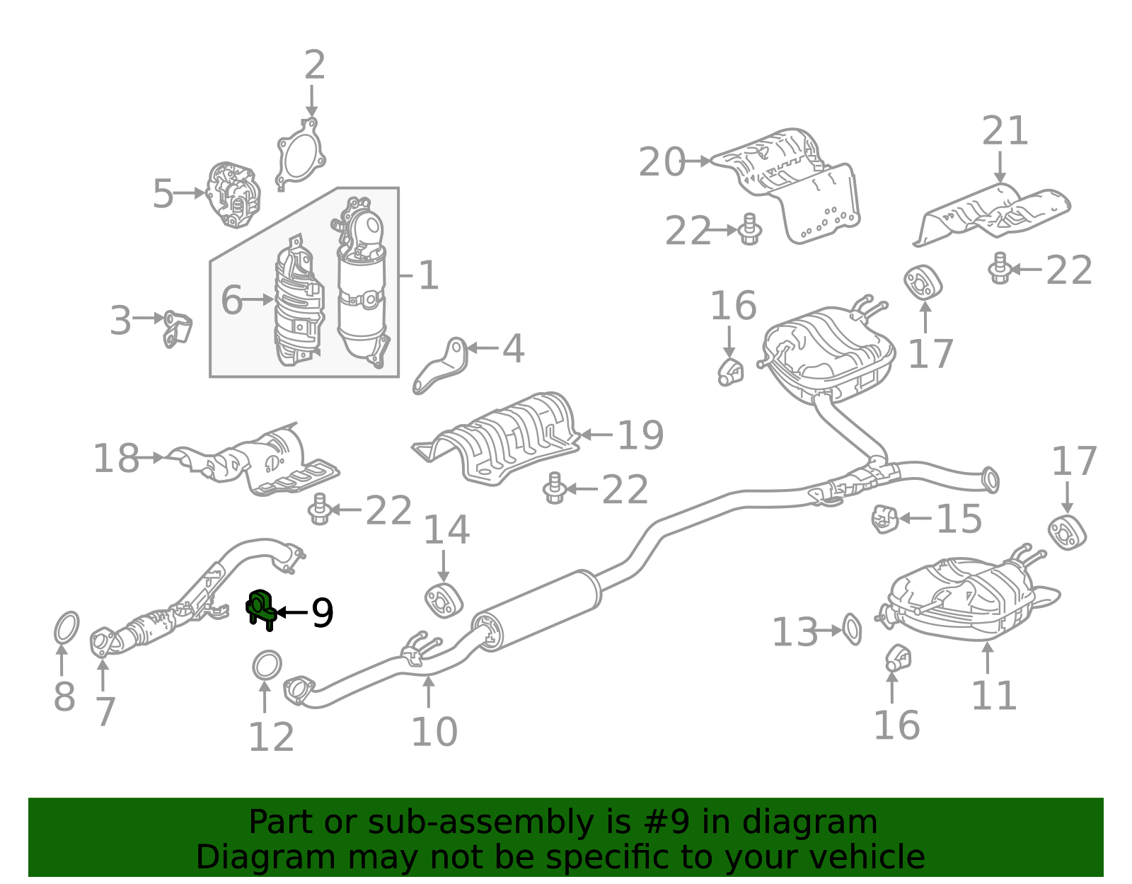 18215-TVA-A01 - Rubber Ex Mounting - 2018-2020 Honda Accord | HONDA CAR ...