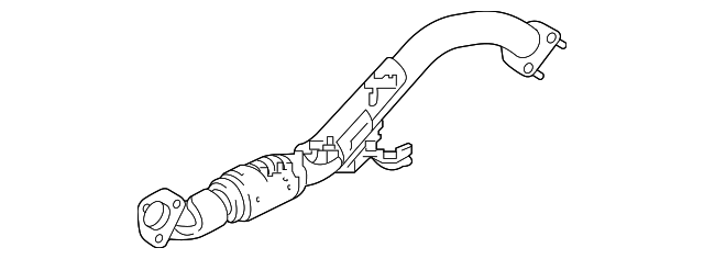 18200-TVA-A03 - Front Pipe 2018-2022 Honda Accord | Honda Parts Online