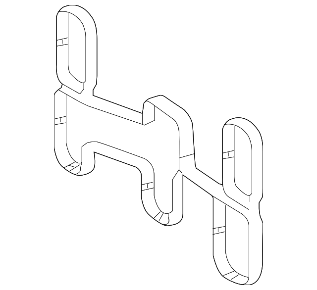 264-184-00-00 - Elastomeric Molded Seal Mercedes-Benz USA Parts