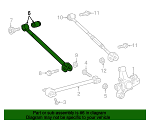 Genuine Toyota Ft Lateral Arm part# 48710-06150 for 2012-2018 Toyota ...