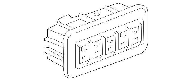 2024-2025 GMC Multi Switch 86827799 | Courtesy Parts