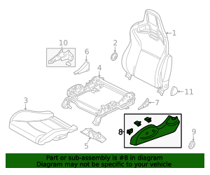 2015-2025 Nissan Outer Finish Panel 87380-6GA0D | Nissan Parts Central