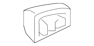 2015-2020 GM Primed Rear Side Door Lock Cylinder Cap 23253820 | Capital ...