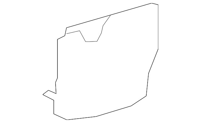2018-2025 Toyota Side Shield 53737-06130 | Toyota Parts Center