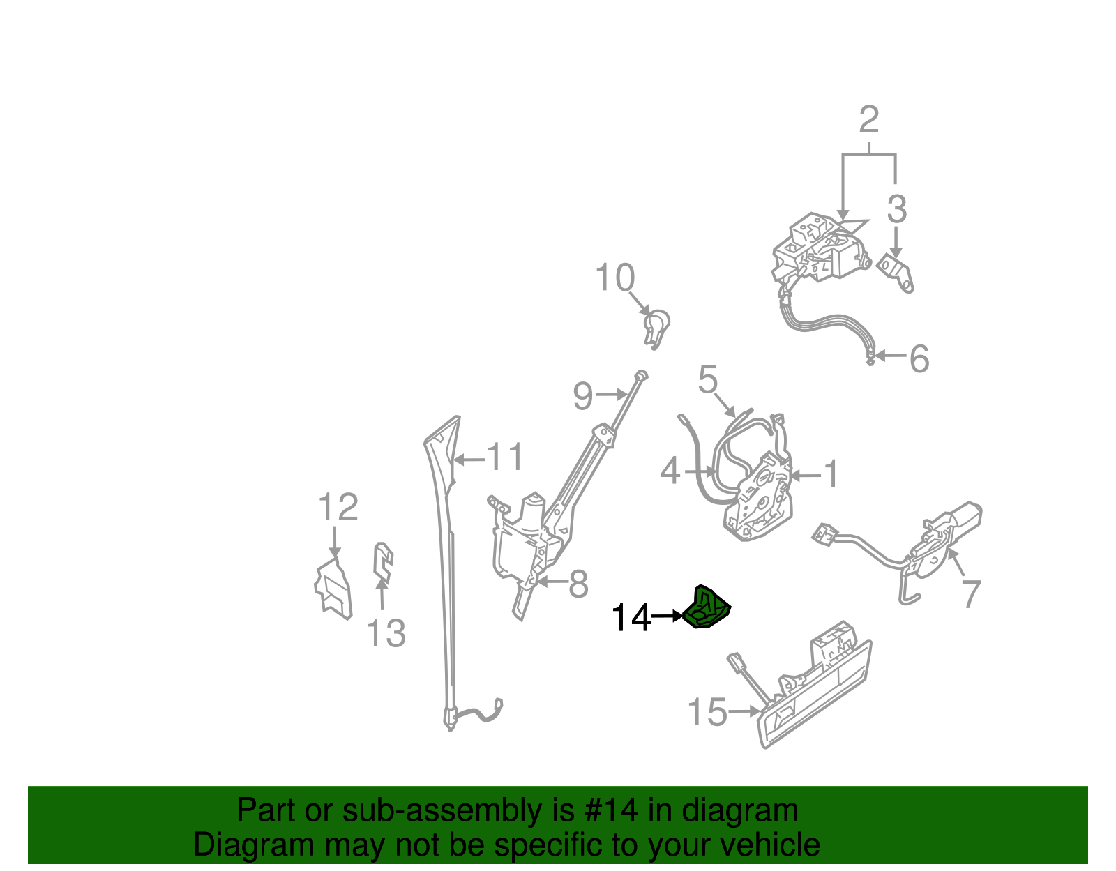 90570-ZQ00B - 2000-2015 Nissan - Striker | Anicra Nissan Parts
