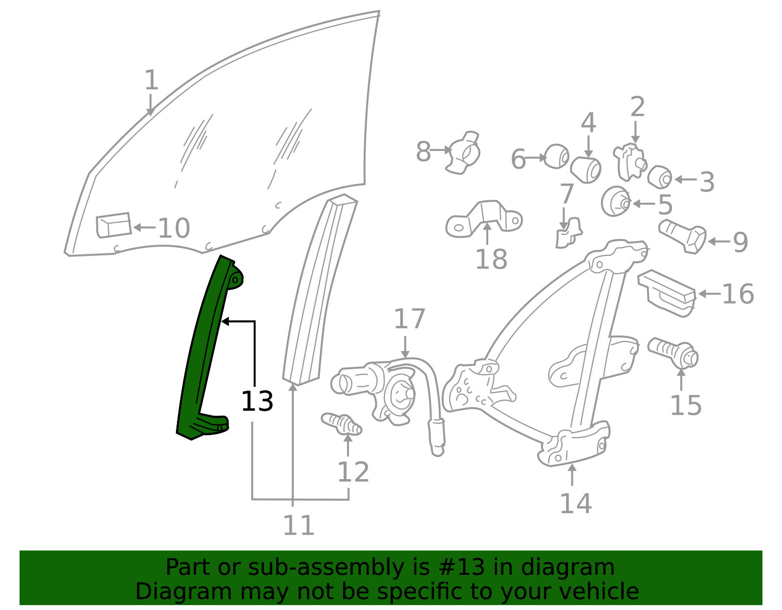 2001-2005 Hyundai Run Channel 82530-27000 | MotorMotor