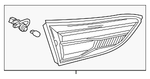 2022-2024 GMC Terrain Lamp 85015355 | Capital Chevy Parts