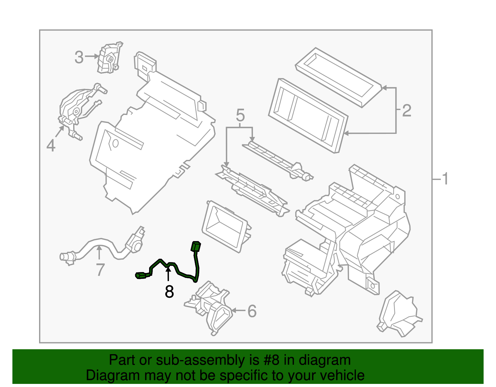N243-61-A65 - HVAC System Wiring Harness - 2016-2025 Mazda MX-5 Miata ...
