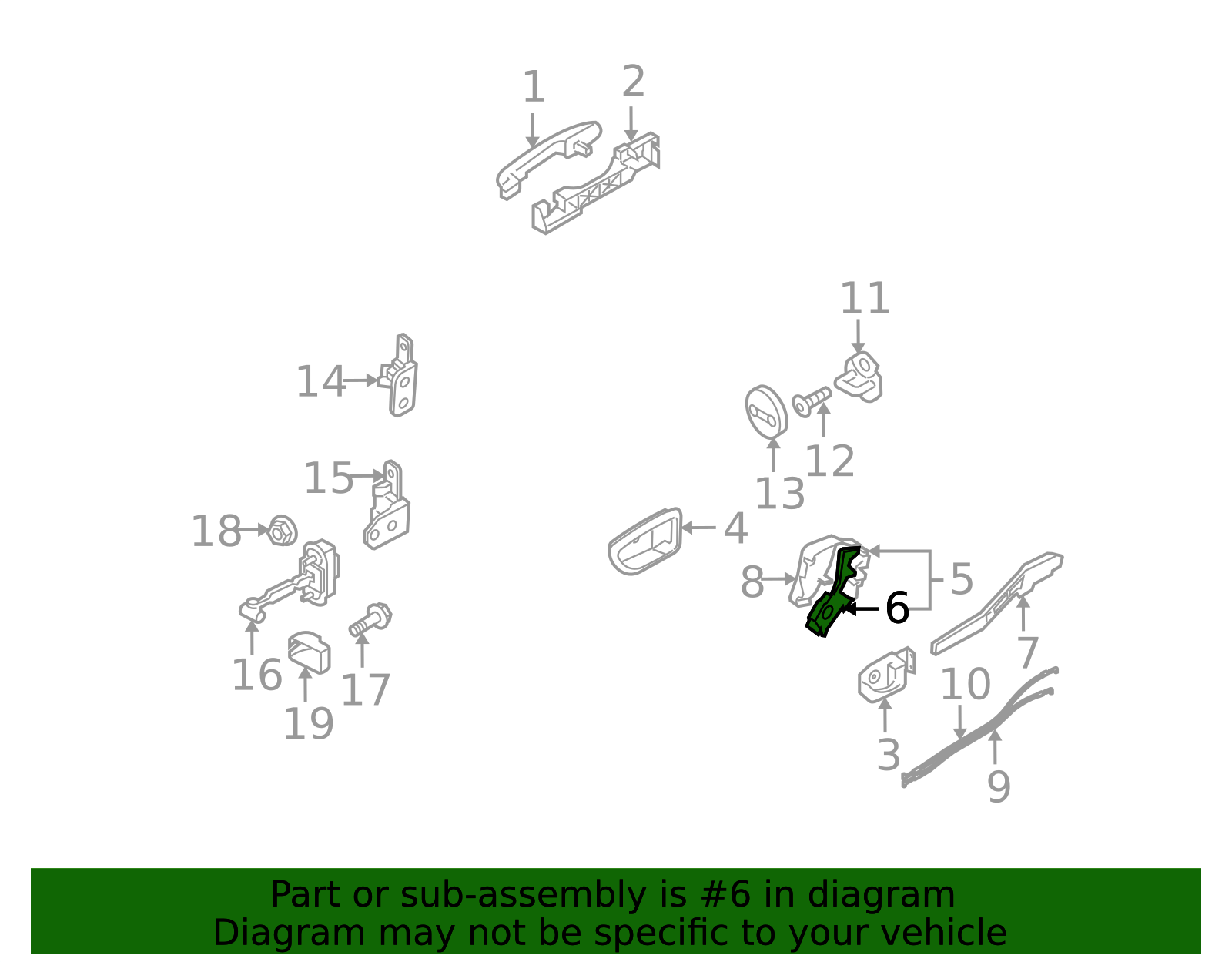 95745-3F000 - Lock Actuator 2007-2009 Kia Amanti | Kia.Parts Store