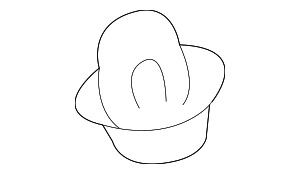 MU000977 - Rocker Molding Clip 2014-2024 Mitsubishi | Mitsubishi Direct ...