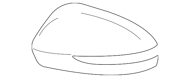 8791A-62020-J0 - 2016-2020 Toyota Mirai - Cover Outer Mirror | Nucar ...