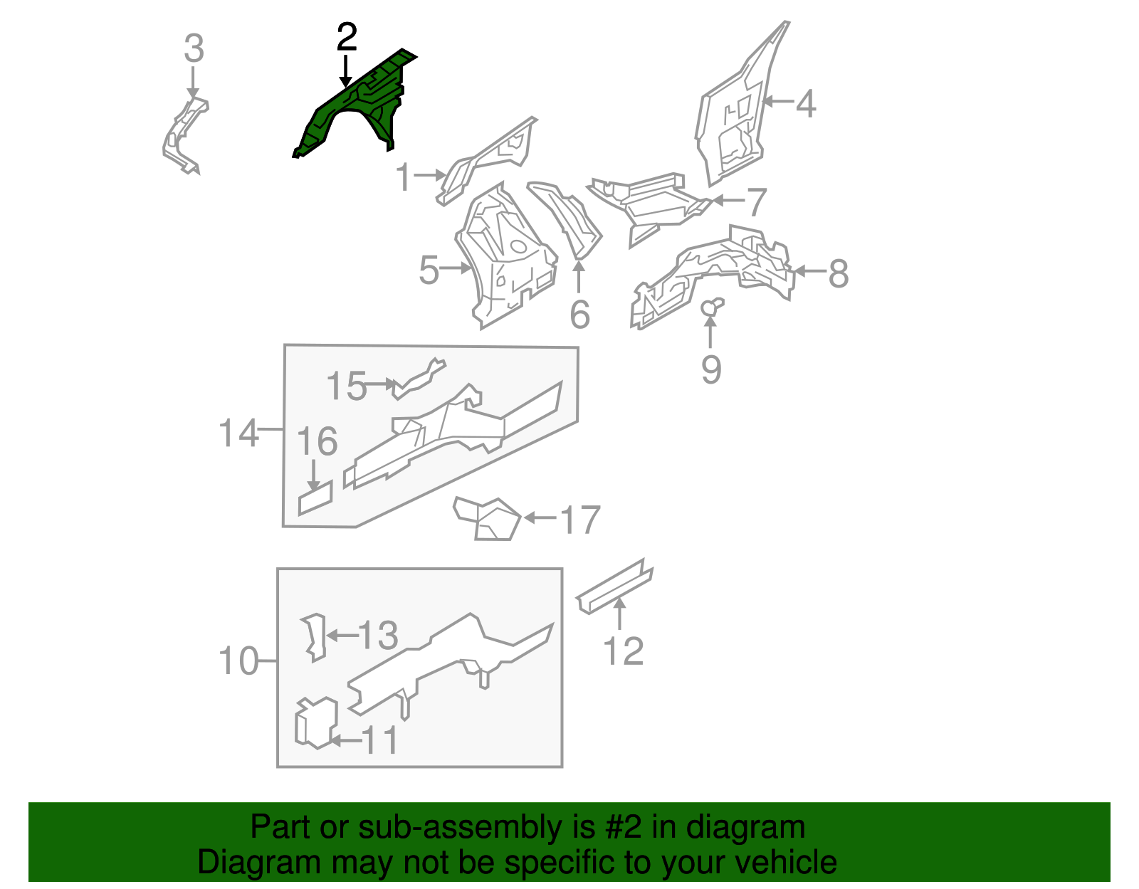 2008-2017 Infiniti Upper Rail 64181-1BA0A | INFINITI OF WEST CHESTER