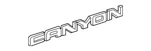 2021-2022 GMC Canyon Nameplate 84842711 | Capital Chevy Parts