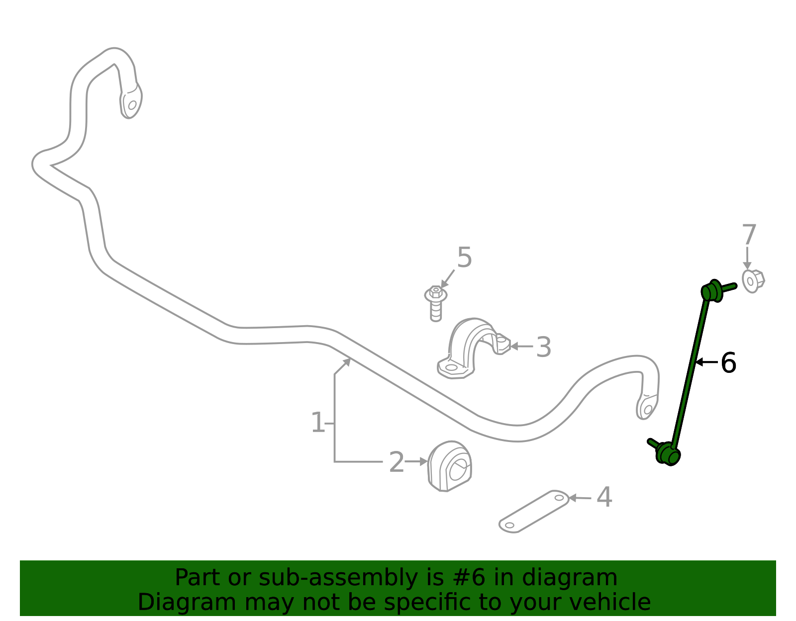 2019-2025 BMW Stabilizer Link 31-30-6-893-360 | BMW Parts Online Hub