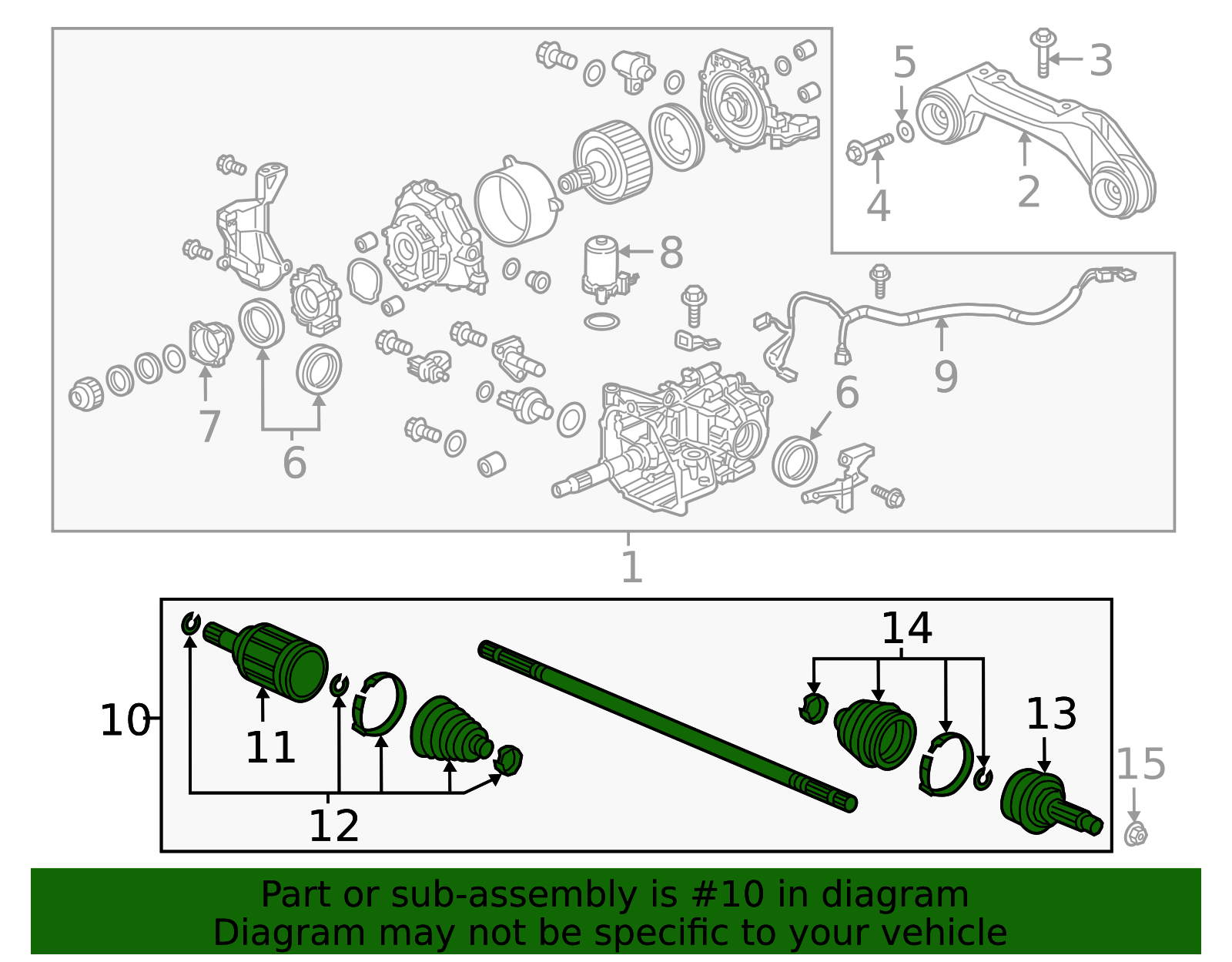 42311-TLA-A01 - Drive Shaft Assembly L - 2017-2020 Honda CR-V | Honda ...