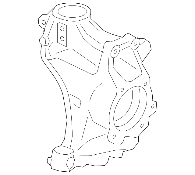 43211-WAA02 - Knuckle 2020-2025 Toyota GR Supra | Toyota San Diego Parts